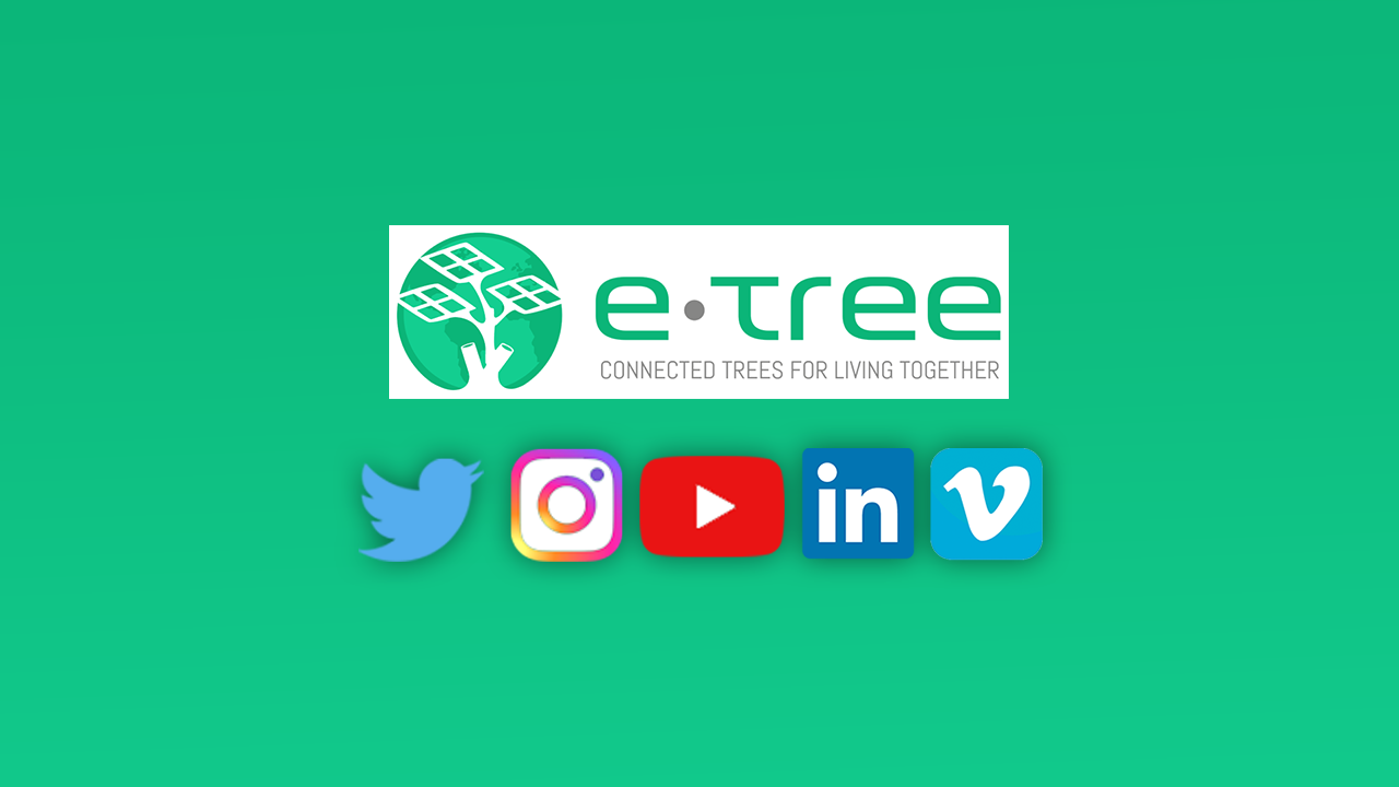 Suivez-nous sur les réseaux sociaux ! - e-Tree